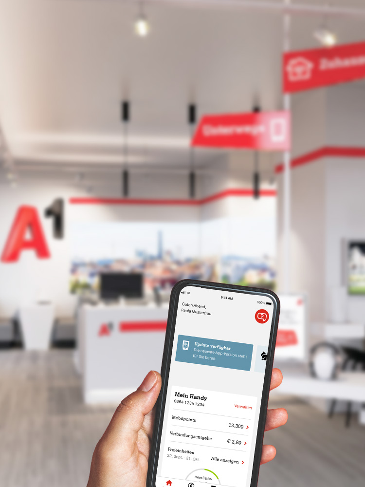 Mein A1 App - Infos & Download - A1.net | A1.net