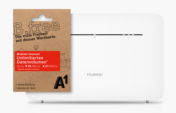 B.free Net Cube: Mobiles Internet mit Guthabenkarte, Prepaid, LTE ...